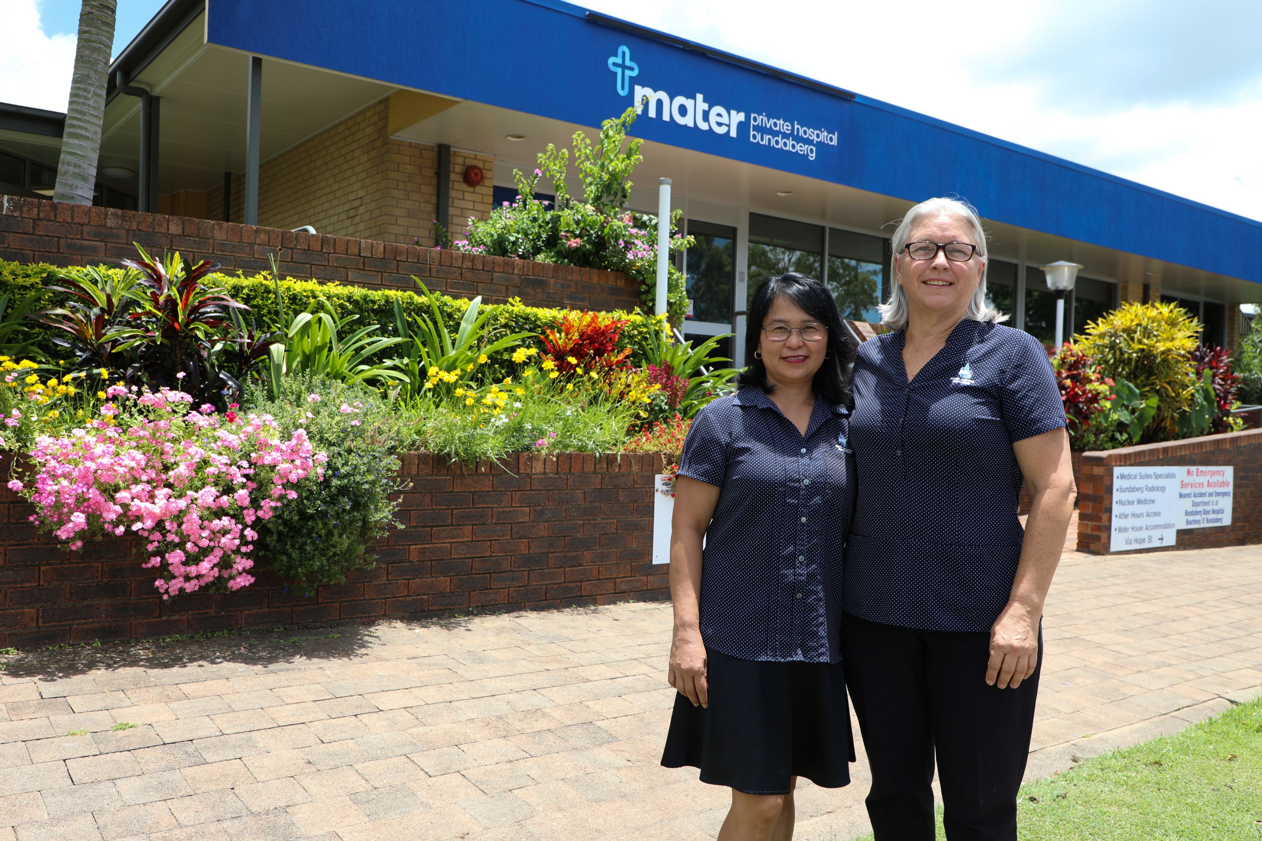 Nurse duo transform Mater garden – BRC Now | the latest from your Council