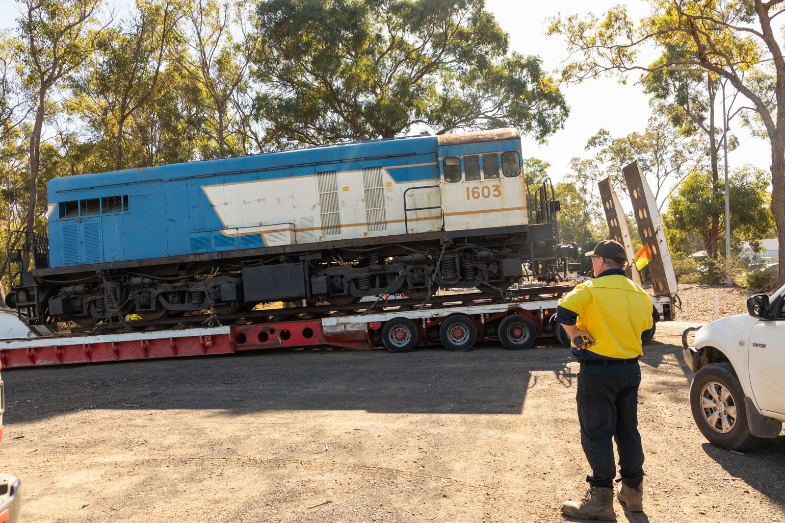 Rare locomotive makes move to museum – BRC Now | the latest from your ...